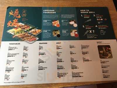 Taan - Asian Grill Bar, Singapore - 30 Liang Seah Street - Menu and Prices