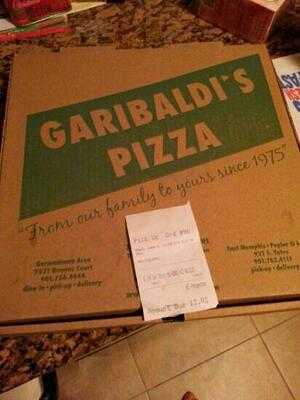 Garibaldi's Pizza, Memphis - 3530 Walker Ave - Menu and Prices